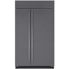 Sub-Zero 48 Inch Counter Depth Built-In Side by Side Smart Refrigerator ...